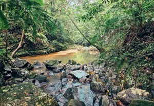 Hira Falls - Hiking trail to a waterfall in Okinawa