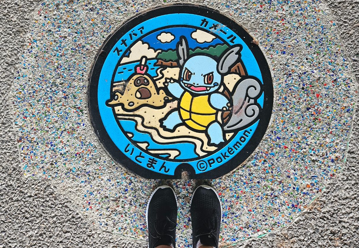Pokelids Okinawa: Finding Pokemon Manhole covers